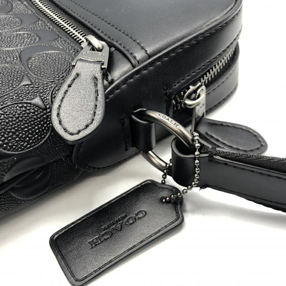 OTHERS | Bags | Coach Hstn Flt Bg Sig Crsg Shoulder Bag F73338 ...